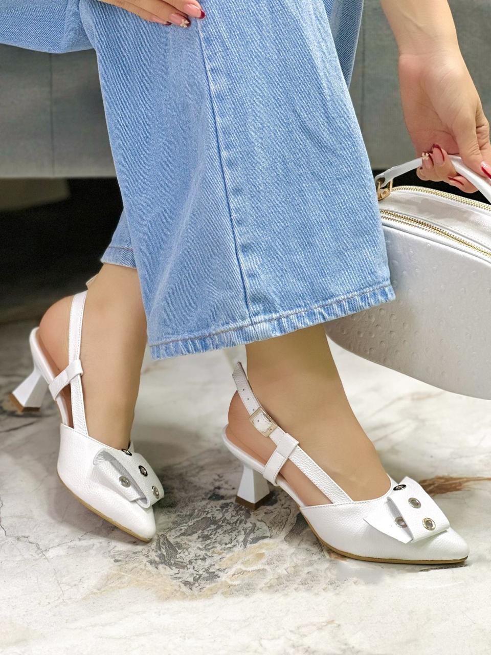 Tacón Marcela Bambi Blanco