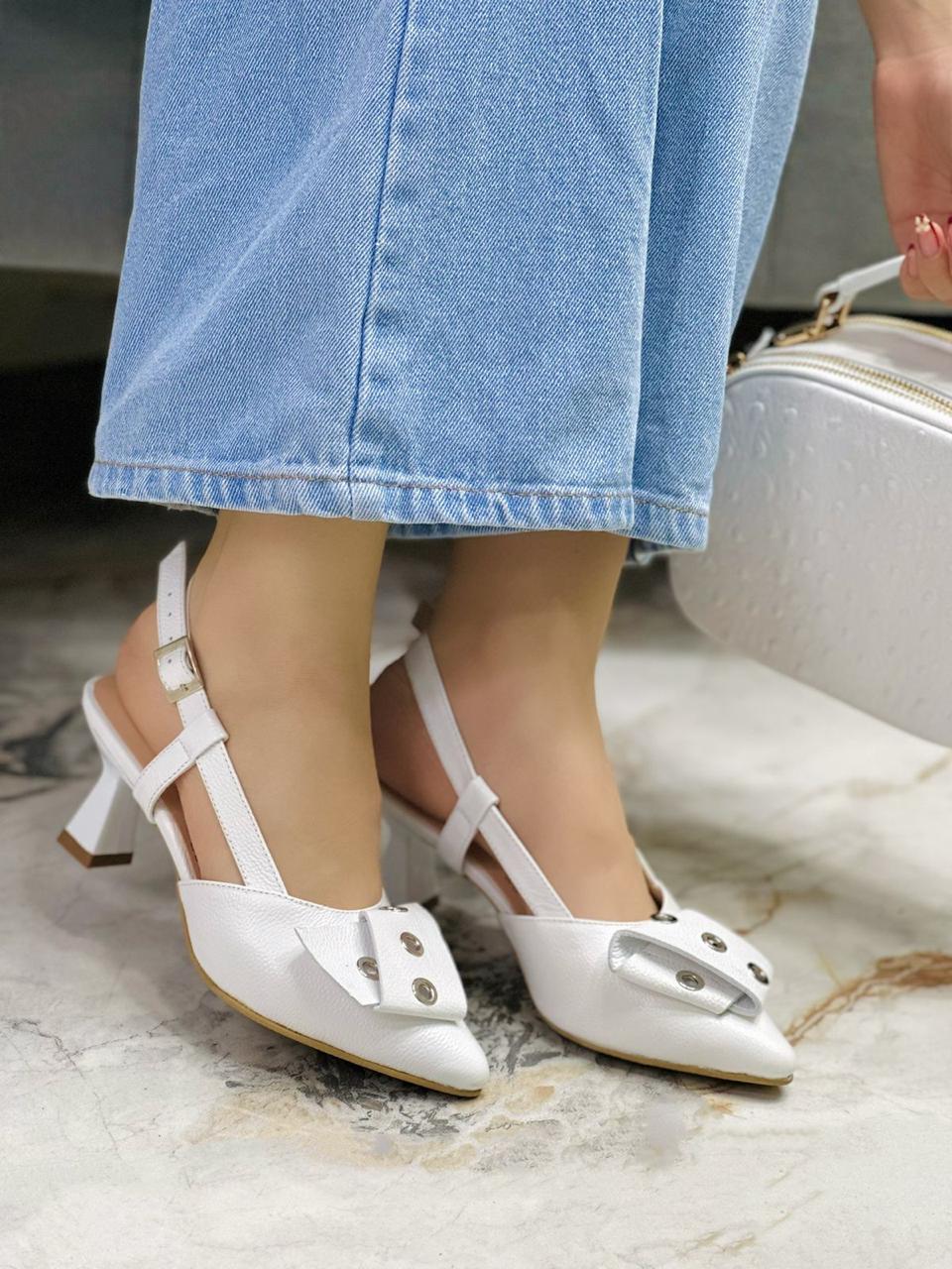 Tacón Marcela Bambi Blanco