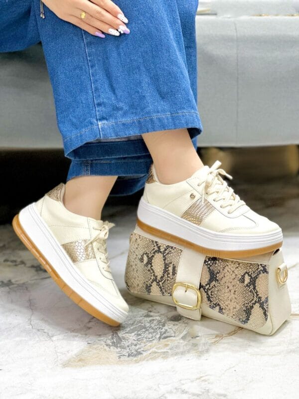 Tenis Nova Talco x Dorado Elegancia y Confort en Cada Paso
